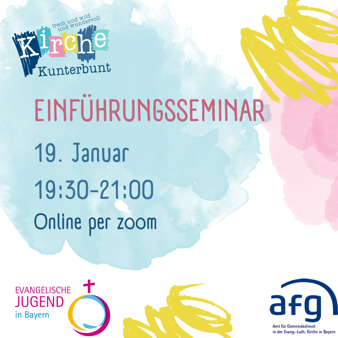 Kirche Kunterbunt | Einführungsseminar