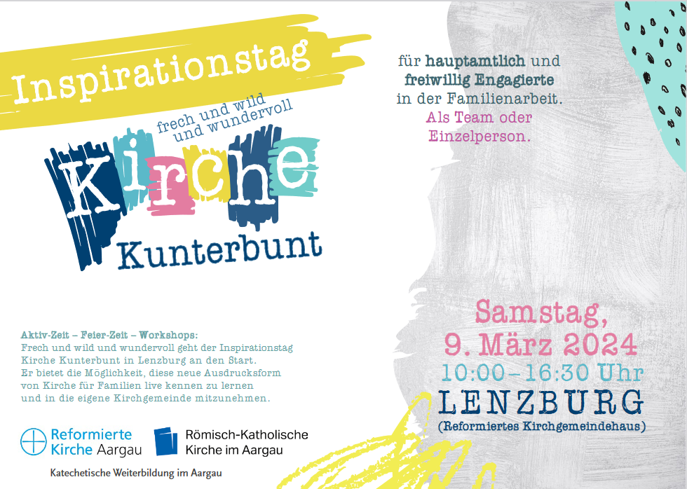 Kirche Kunterbunt | Inspirationstag Aargau