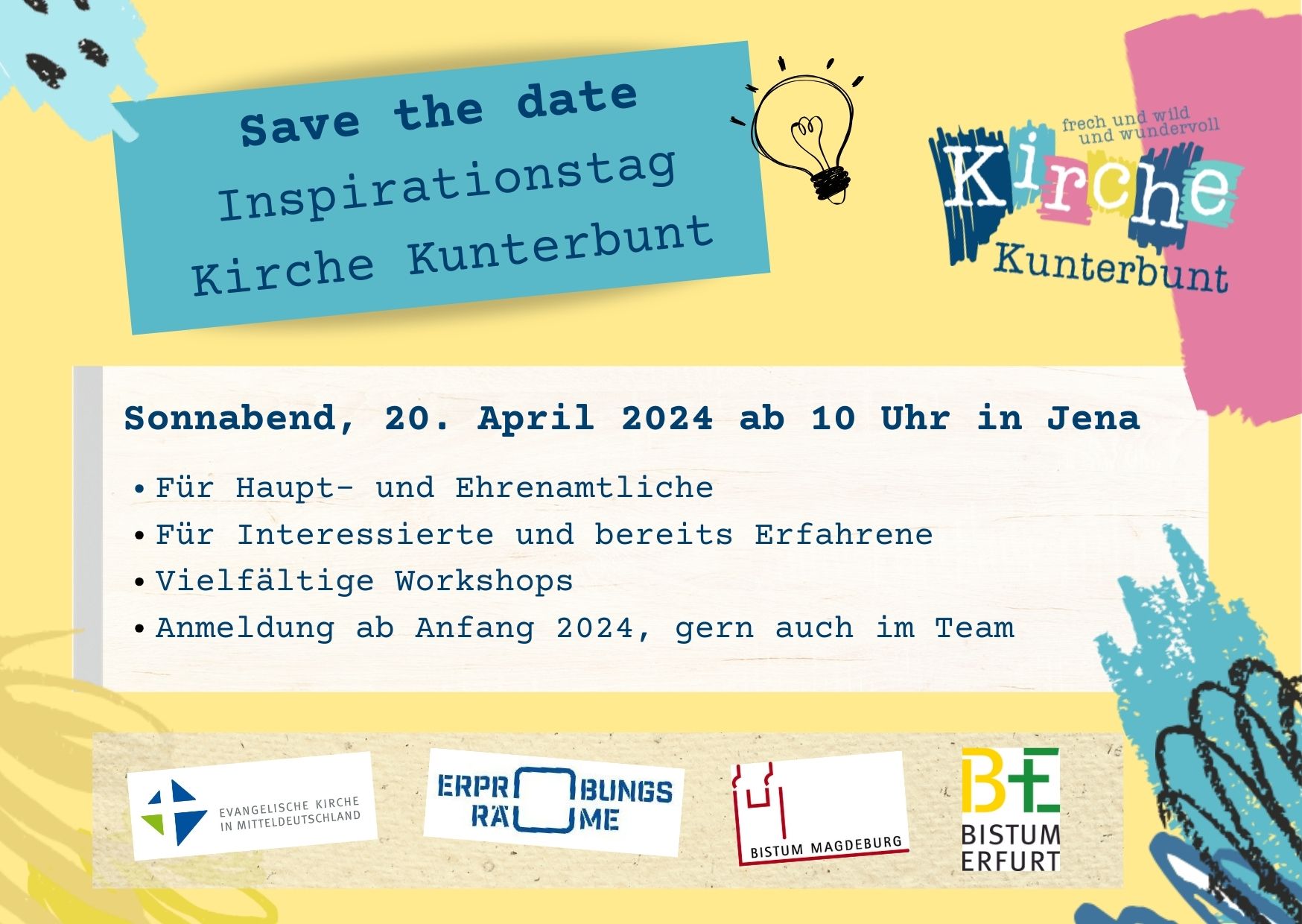 Kirche Kunterbunt | Inspirationstag in Jena